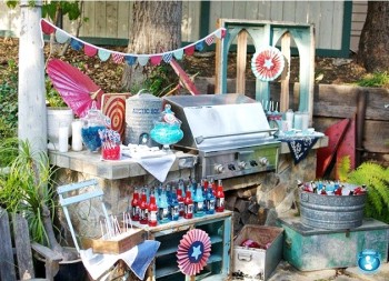 Vintage-Americana Themed Party - Celebrations at Home