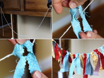 DIY Fabric Swag - Celebrations at Home