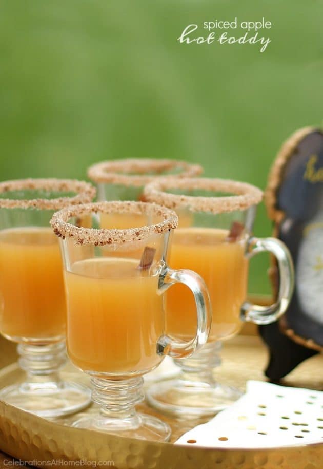 Spiced Apple Hot Toddy Recipe - Celebrations at Home
