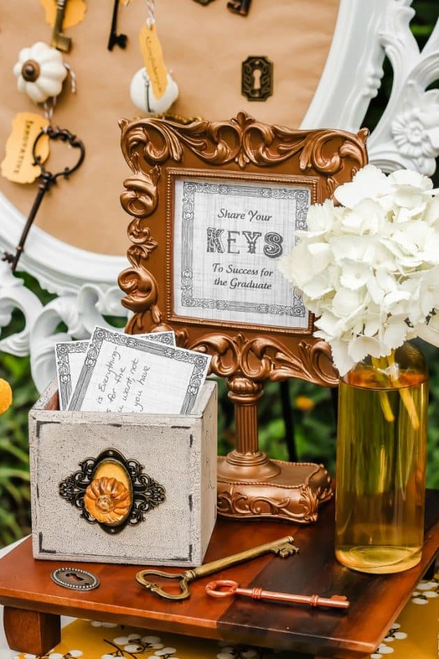 Keys To Success Graduation Party Decor - Celebrations at Home