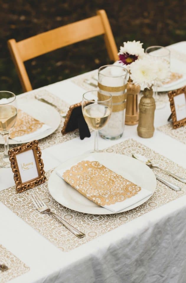 Gold Party Ideas - Celebrations at Home