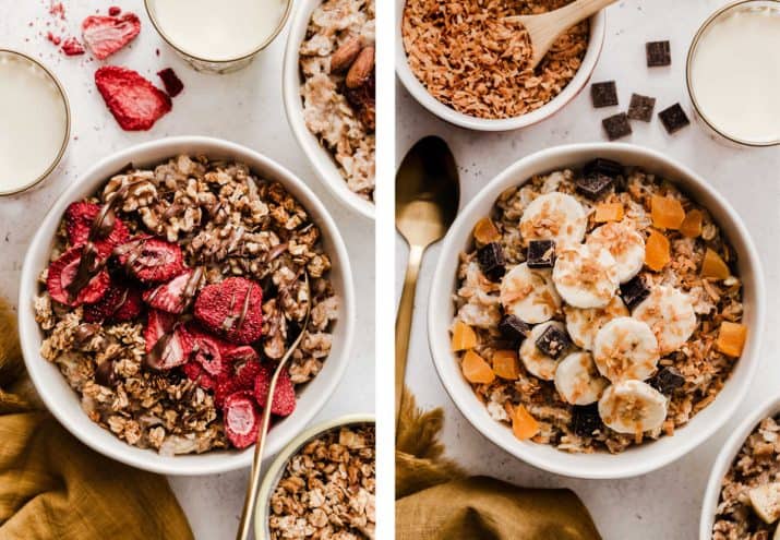 Ultimate Oatmeal Toppings Bar Ideas - Celebrations at Home