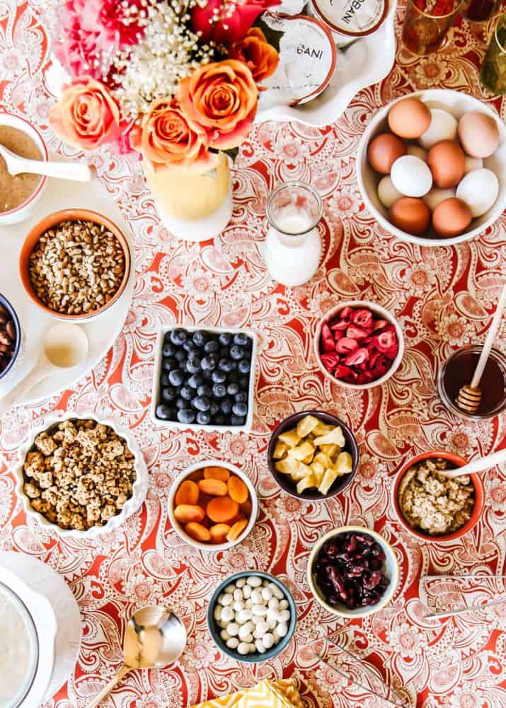 Ultimate Oatmeal Toppings Bar Ideas - Celebrations at Home