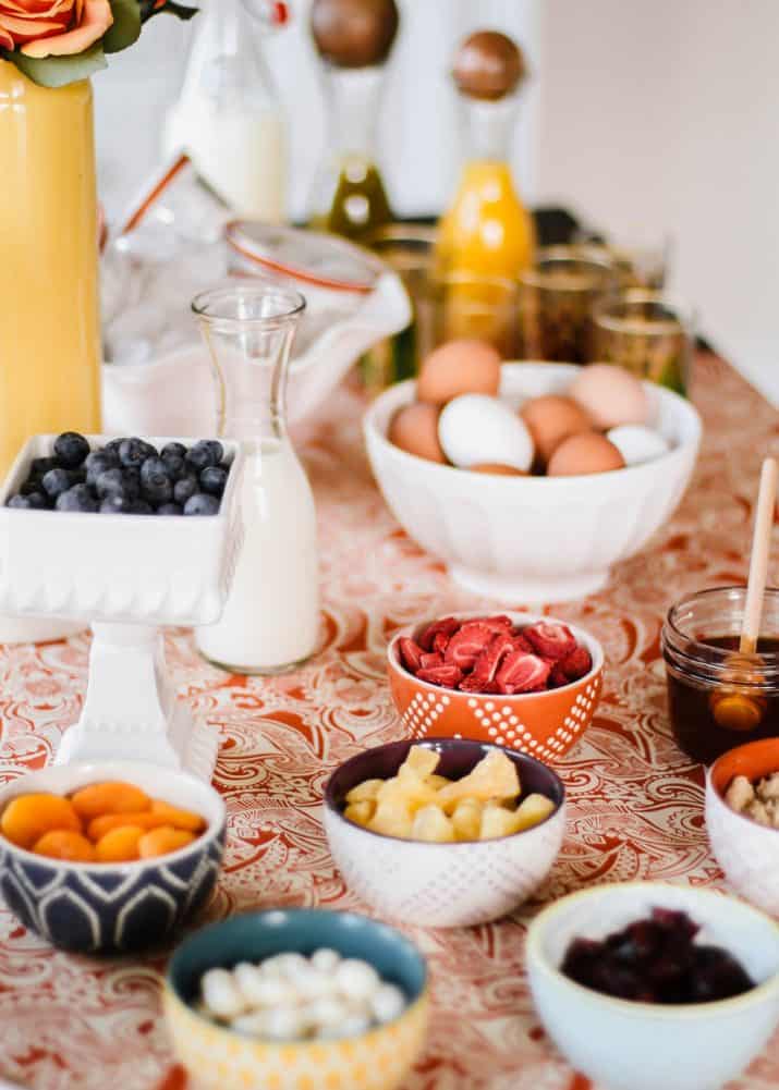 Ultimate Oatmeal Toppings Bar Ideas - Celebrations at Home