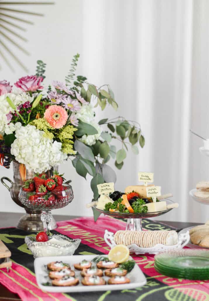 How to Host a Wimbledon Brunch Party: 20 Tips, Ideas & Recipes