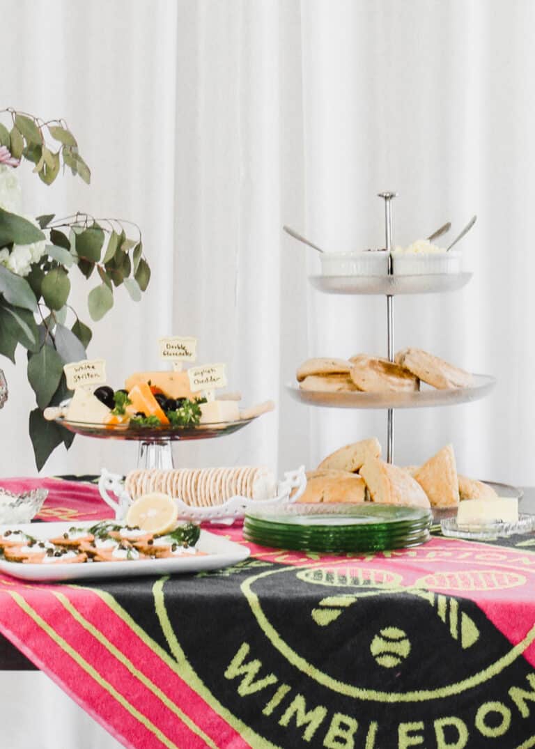 How to Host a Wimbledon Brunch Party: 20 Tips, Ideas & Recipes