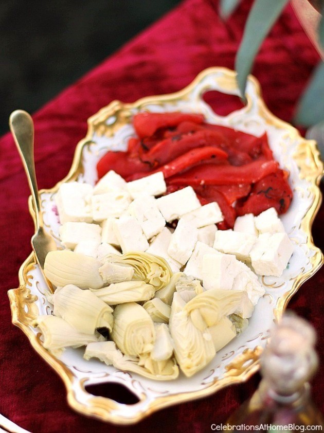 Mezze Plates for a Party - Celebrations at Home