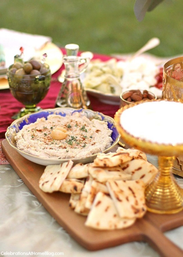 Mezze Plates for a Party - Celebrations at Home