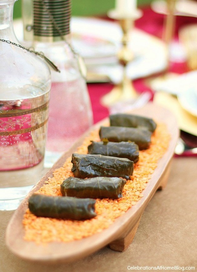 Mezze Plates for a Party - Celebrations at Home