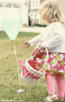 The BEST Easter Egg Hunt Idea for Toddlers - Celebrations at Home