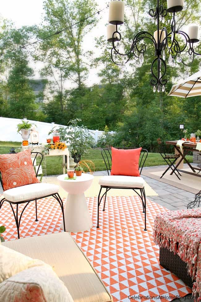 Peach Botanical Garden Party - Celebrations at Home