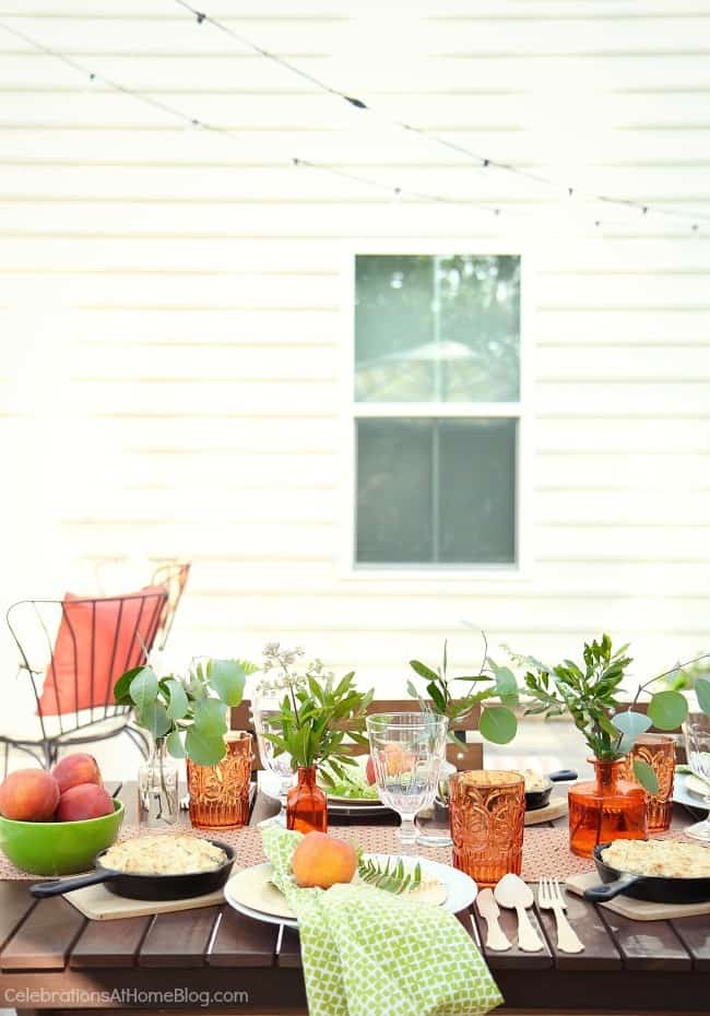 Peach Botanical Garden Party - Celebrations at Home