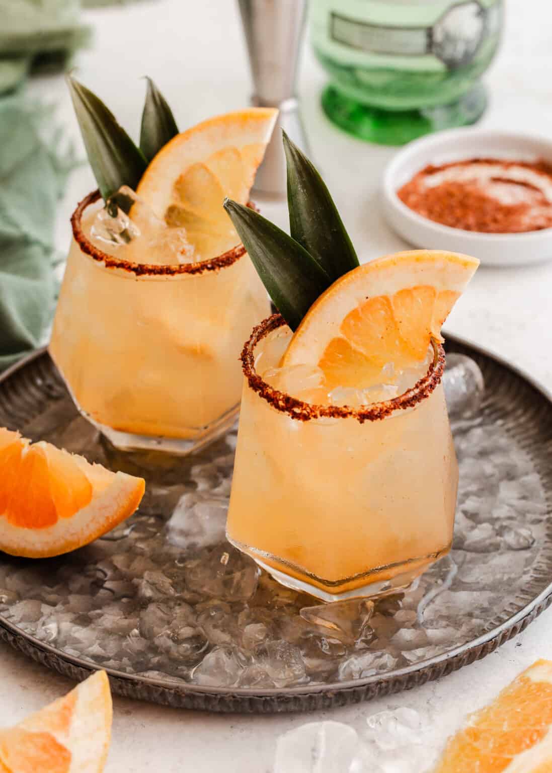 Easy Mezcal Cocktail (3 Ingredients) - Celebrations at Home
