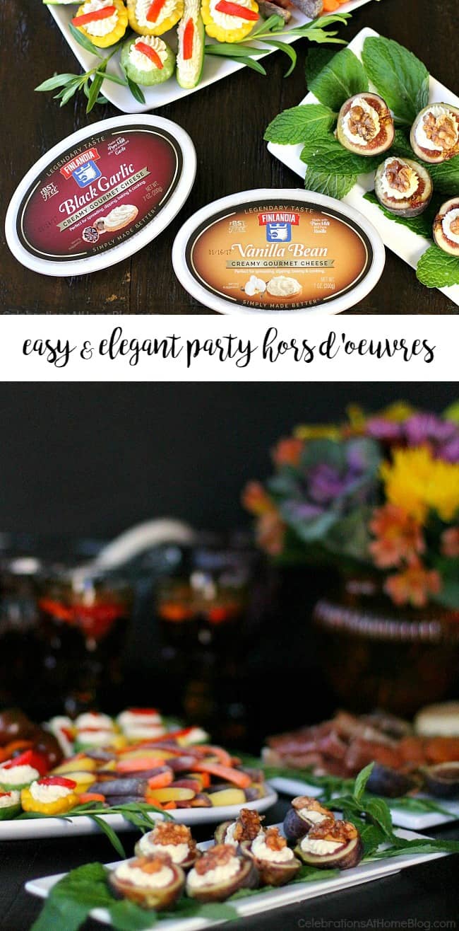 Easy Elegant Hors d'oeuvres - Celebrations at Home