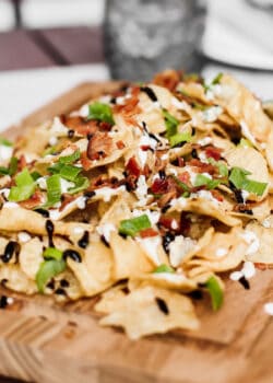 Blue Cheese & Balsamic Kettle Chip Nachos - Celebrations at Home