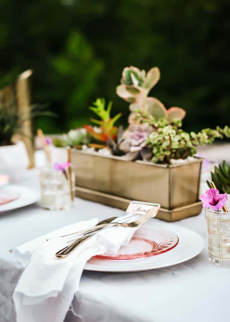 Sunset Supper Party Ideas - Celebrations at Home