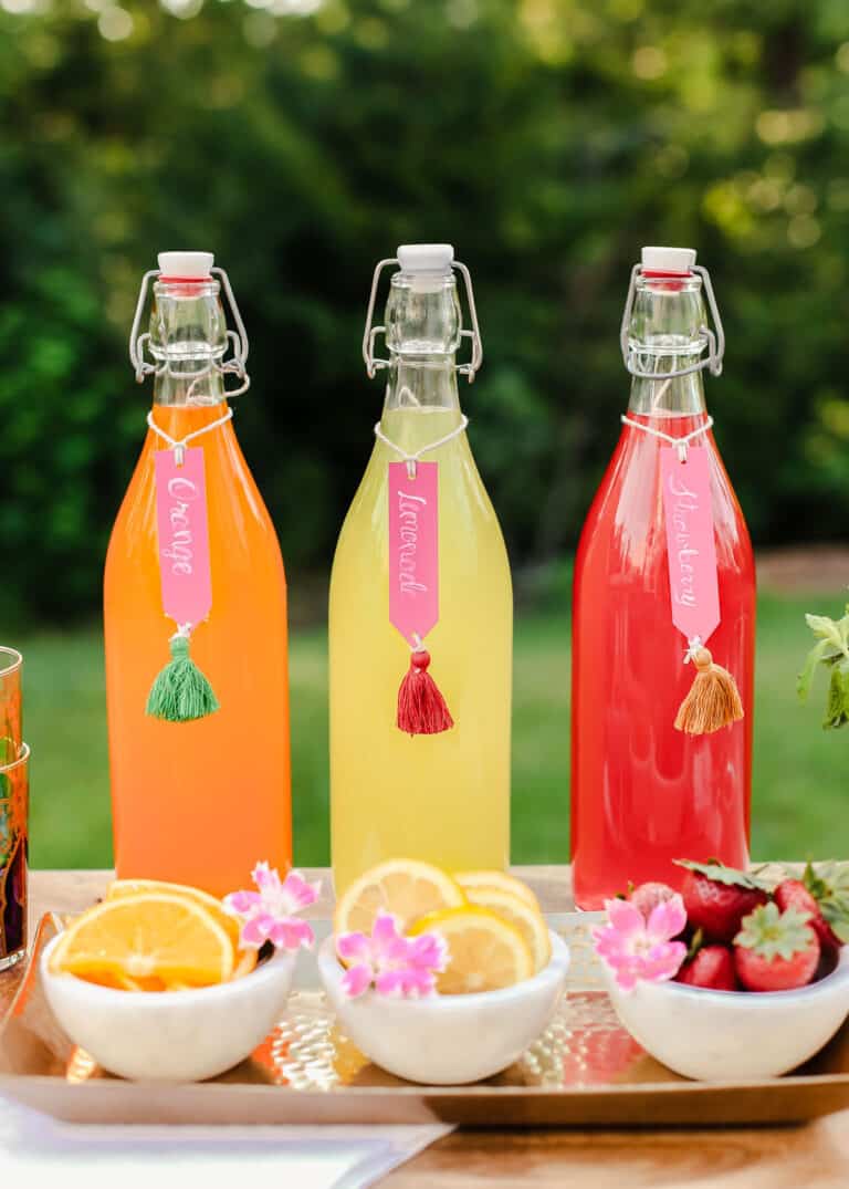Iced Tea Bar Ideas for a Party - Celebrations at Home