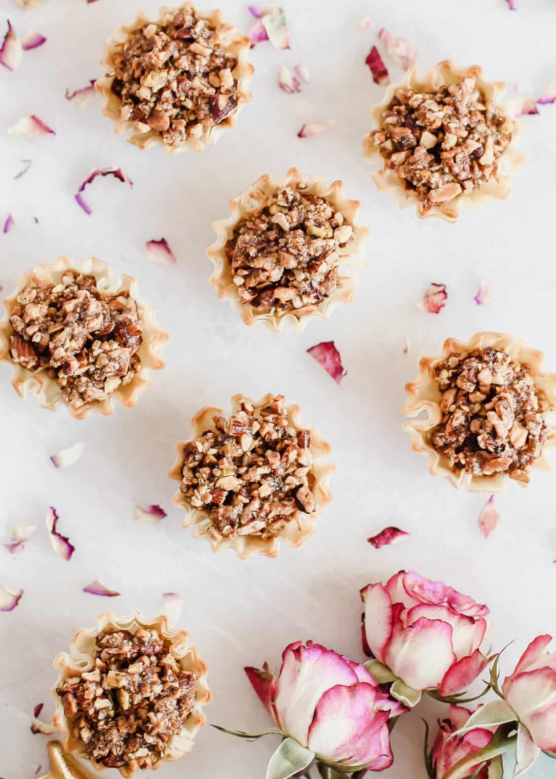 Easy Baklava Cups in Mini Phyllo Shells - Celebrations at Home