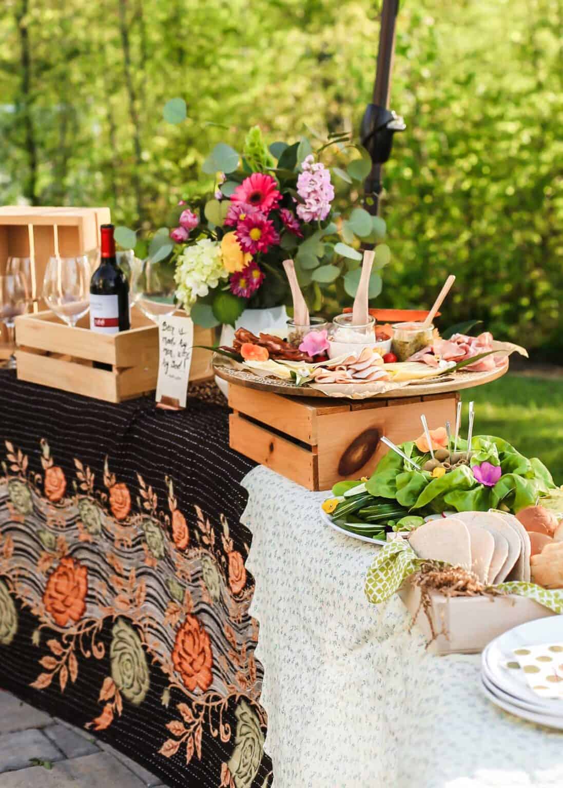 Sandwich Bar Ideas - Celebrations at Home