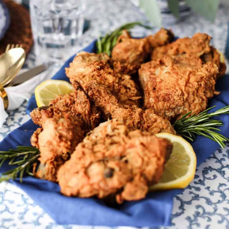 Southern Style Dinner Party Tablescape & Menu - Celebrations at Home
