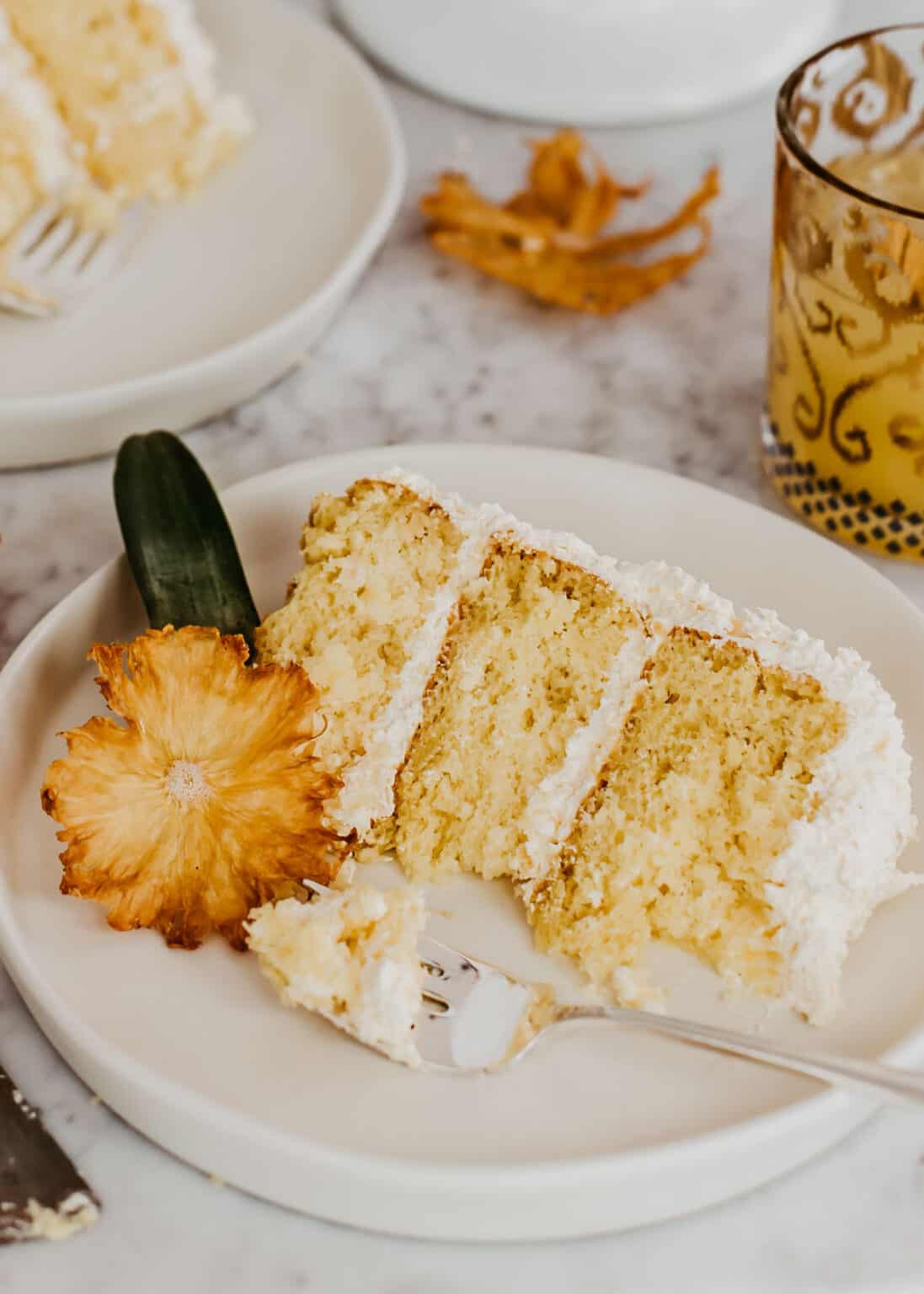 Easy Pineapple Layer Cake with Cake Mix - Celebrations at Home