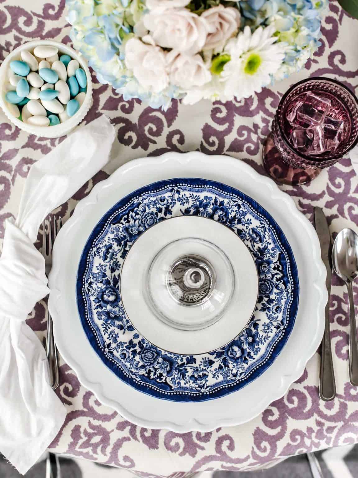 Gorgeous Spring Ladies Luncheon & Tablescape - Celebrations at Home