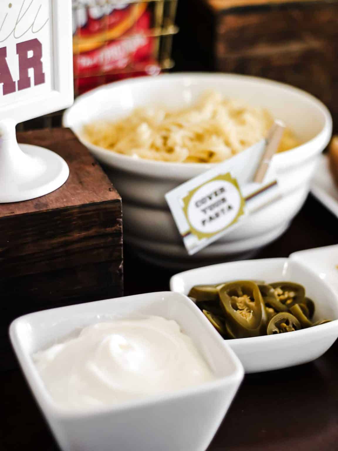 Best Chili Bar Ideas - Celebrations at Home