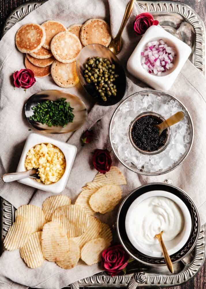 How To Serve Caviar Appetizers - Celebrations at Home