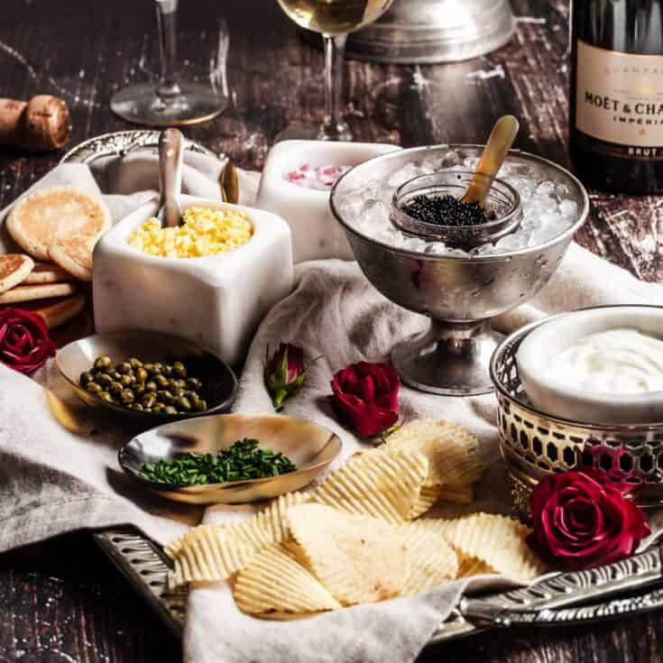 How To Serve Caviar Appetizers - Celebrations at Home