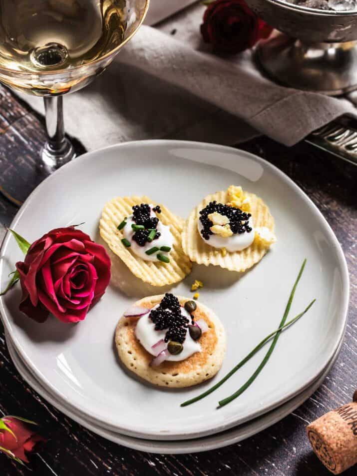 How To Serve Caviar Appetizers - Celebrations at Home