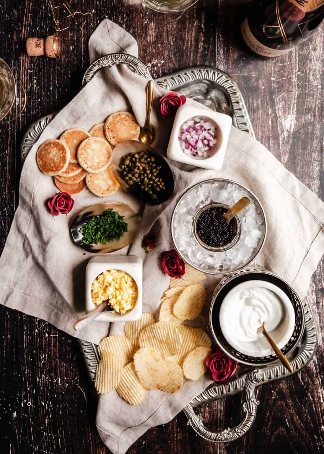 How To Serve Caviar Appetizers - Celebrations at Home